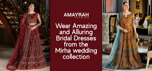 Now Wear Fabulous Bridal Dresses from the Mirha Wedding Collection in ...